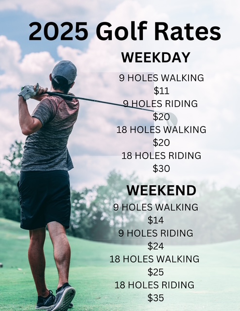 Summer Rates (April 1) - The 797 Elks Golf Club, Inc.